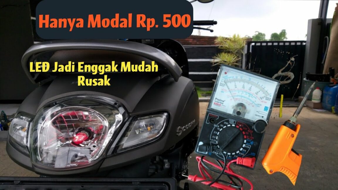 Cara Memasang Resistor pada Lampu Motor - Motor Sehat