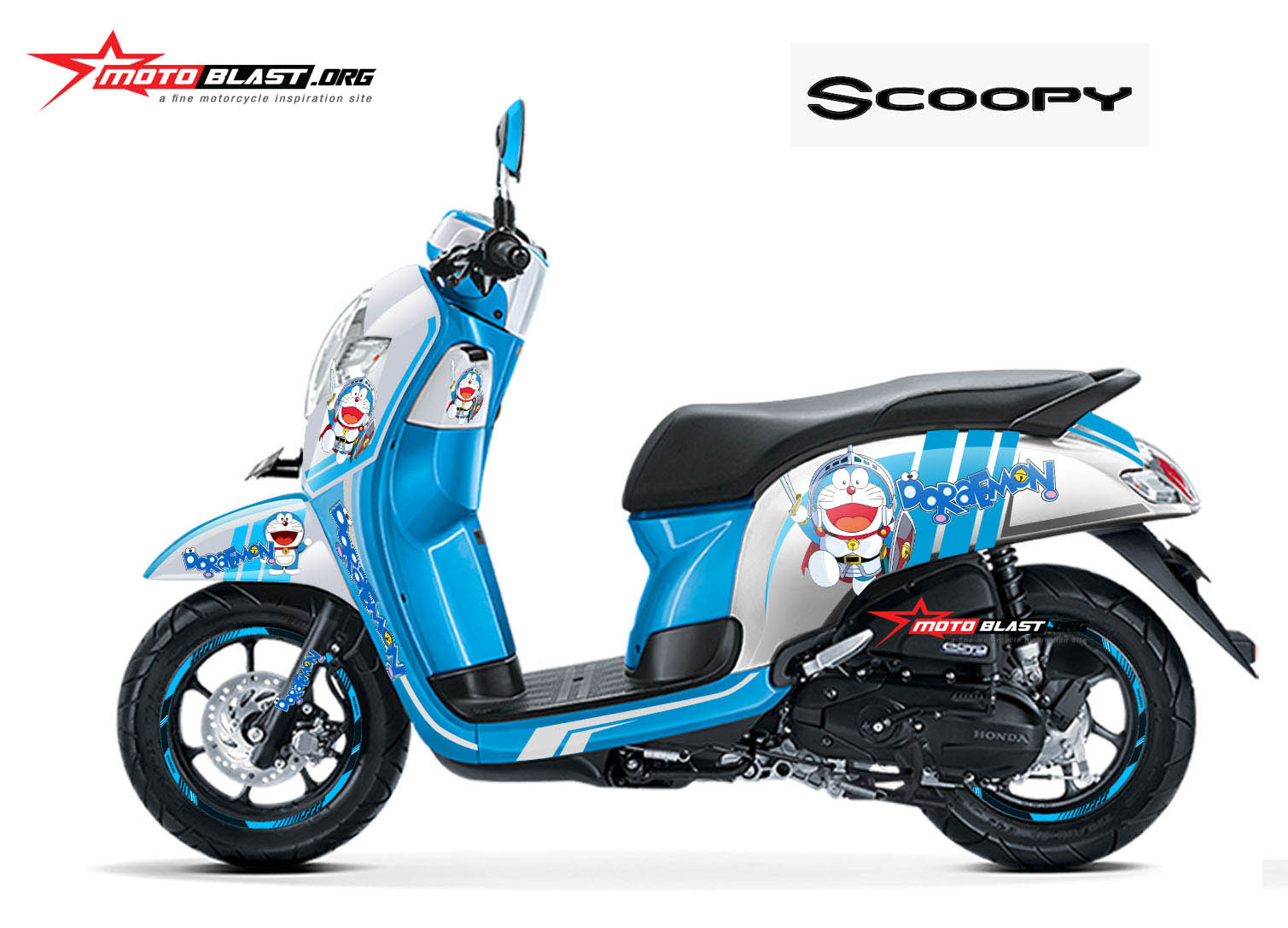 Scoopy Modif Trail - Sepeda Motor dengan Gaya Off-Road yang Menantang ...